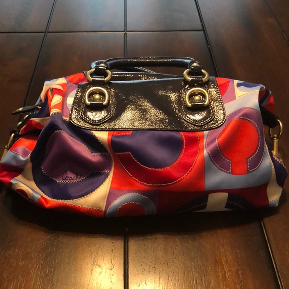 Coach | Bags | Authentic Multi Color Coach Bag | Poshmark